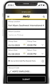 Redeem Rewards | Gold Plus Rewards | Hertz